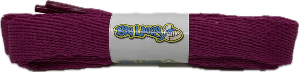 Super Wide Flat Plum Shoelaces - 20mm wide – Big Laces
